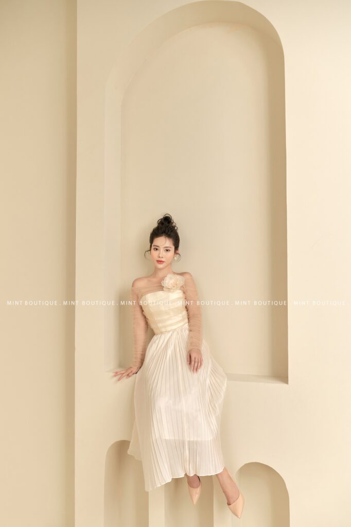 CELINE Set - Midi SKIRT - Mint Boutique